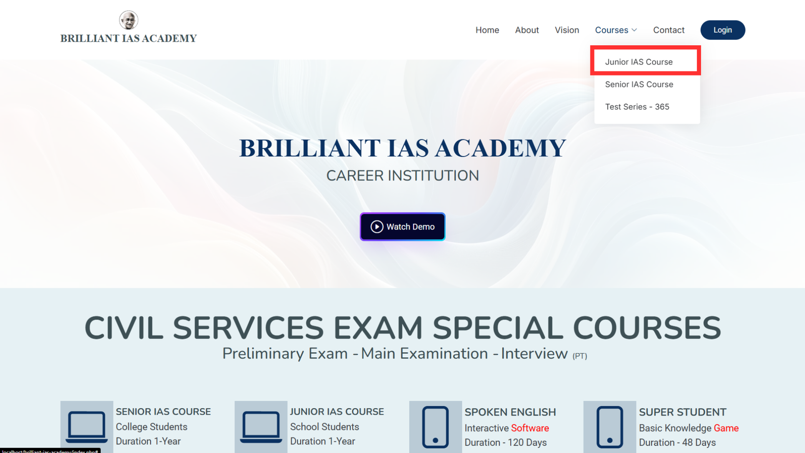 Brilliant IAS Academy